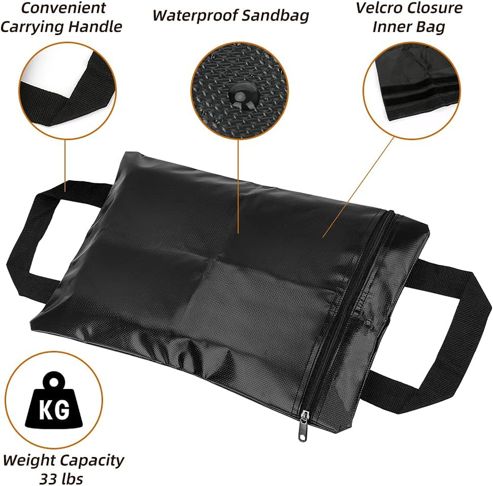 2 Sports Sandbag 33Lbs Heavy Duty Sandbags Portable Weighted Anchors ...