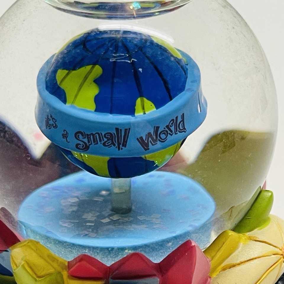 Disney Mini Globe Lot Of 4 - Nemo - Tinker Bell - It’s Small World ...