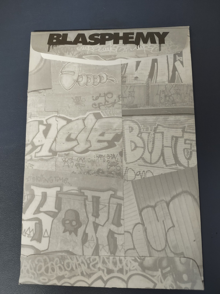 Blasphemy Issue 1 San Francisco Graff Zine Graffiti From The 90s OOP ...