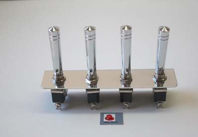 Lowrider Hydraulics or Air Bag 3-Prong HD Switches Panel & Chrome ...