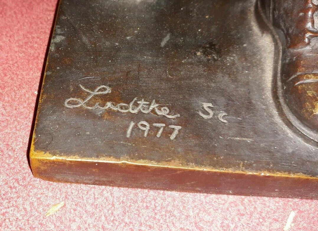 Lawrence Ludtke Texas Bronze Sculpture Air Force Gen Robbie Risner ...