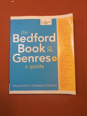 The Bedford Book of Genres: A Guide, Braziller, Univers 9781457654138 ...