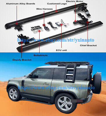 Deployable Electric Running Board Side Step fits for Defender 90 2D ...