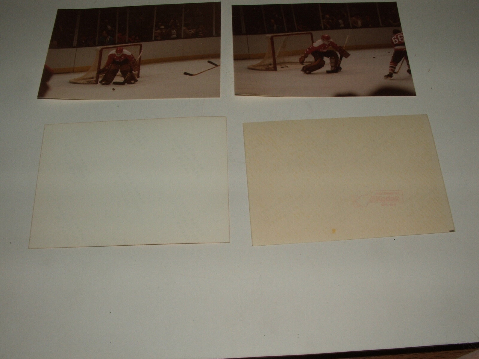 VTG 1980'S PAT RIGGIN PETE PEETERS WASHINGTON CAPITALS ORIGINAL GOALIE ...