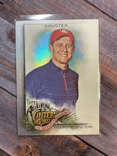 2022 Topps Allen & Ginter John Shuster Silver Hot Box #208 Curler ...