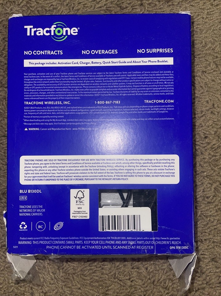 Tracfone BLU View 2 - B131DL - 32GB - Black - Prepaid Smartphone ...