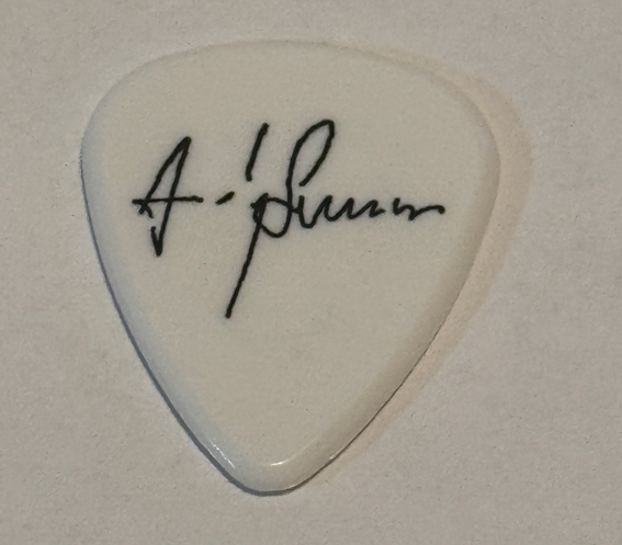 The Police Andy Summers Signature Guitar Pick 2007 - 2008 Concert Tour ...