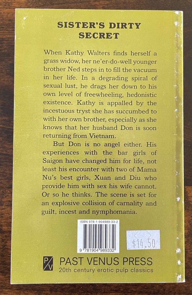 Sister’s Dirty Secret_Meg Oliphant Past Venus Sleaze Fiction ...