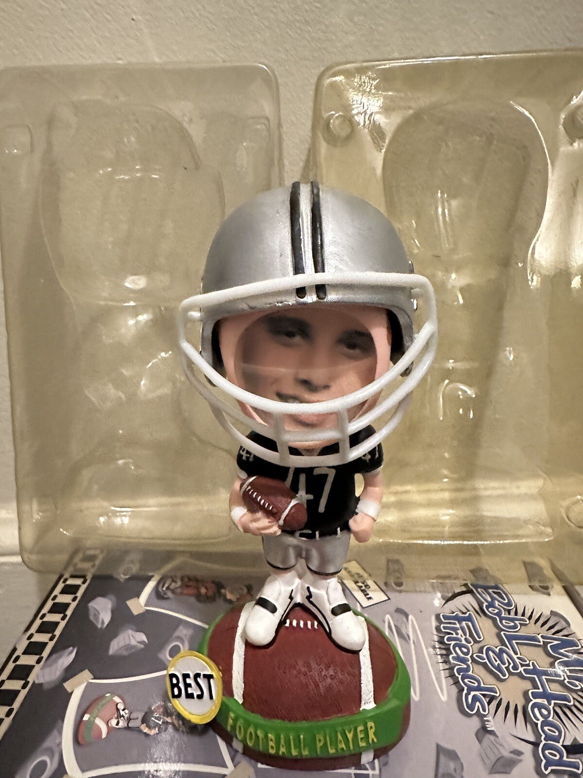 Bobble Kids Football Player Picture Frame. Make Your Own Bobble Head ...