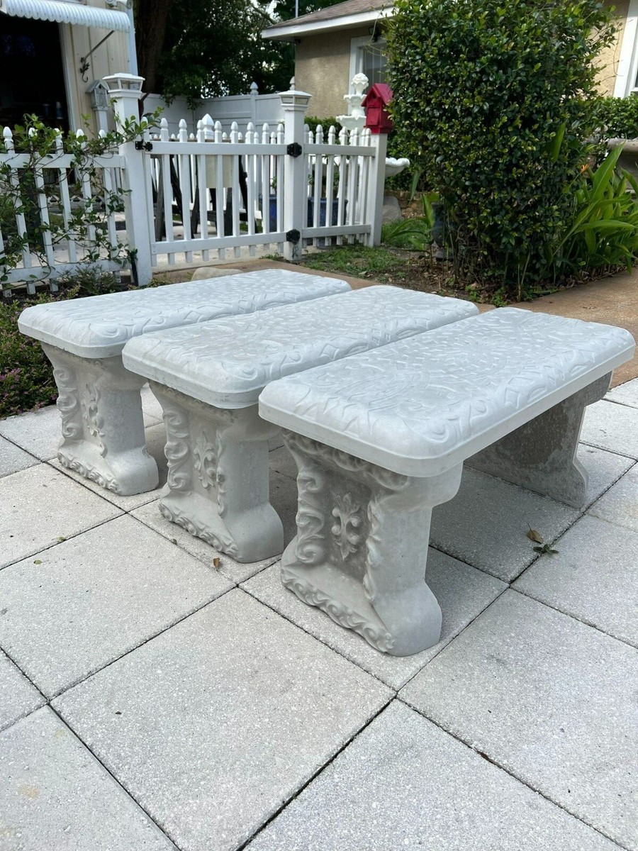 Concrete Bench Leg Replacement