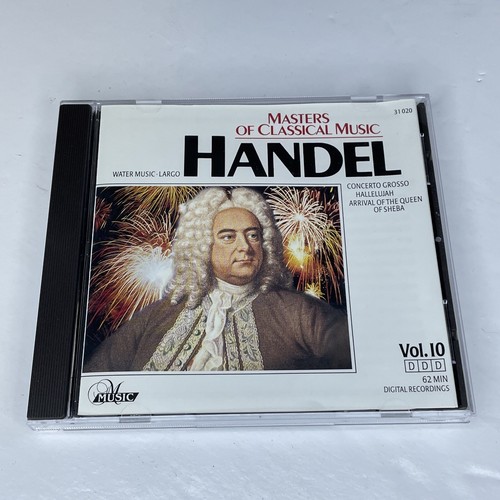 Masters Of Classical Music Vol. 10: Handel (CD) | eBay