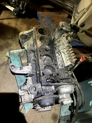MERCEDES 300D NON TURBO ENGINE ASSEMBLY WITH BOSCH INJECTION PUMP OM617 ...