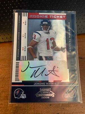 2005 Playoff Contenders #146 Jerome Mathis AU/416* - AUTOGRAPH RC | eBay