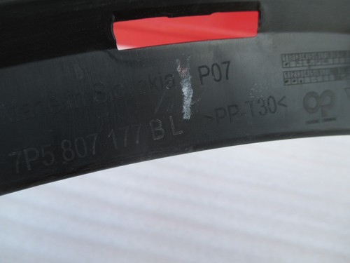 PORSCHE CAYENNE bumper cover panel side guide bracket OEM LH ...