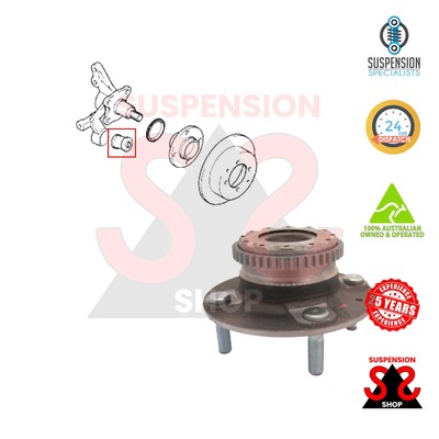 Rear Axle Wheel Hub Suit KIA Cerato 2.0 CERATO I Saloon (LD) | eBay ...