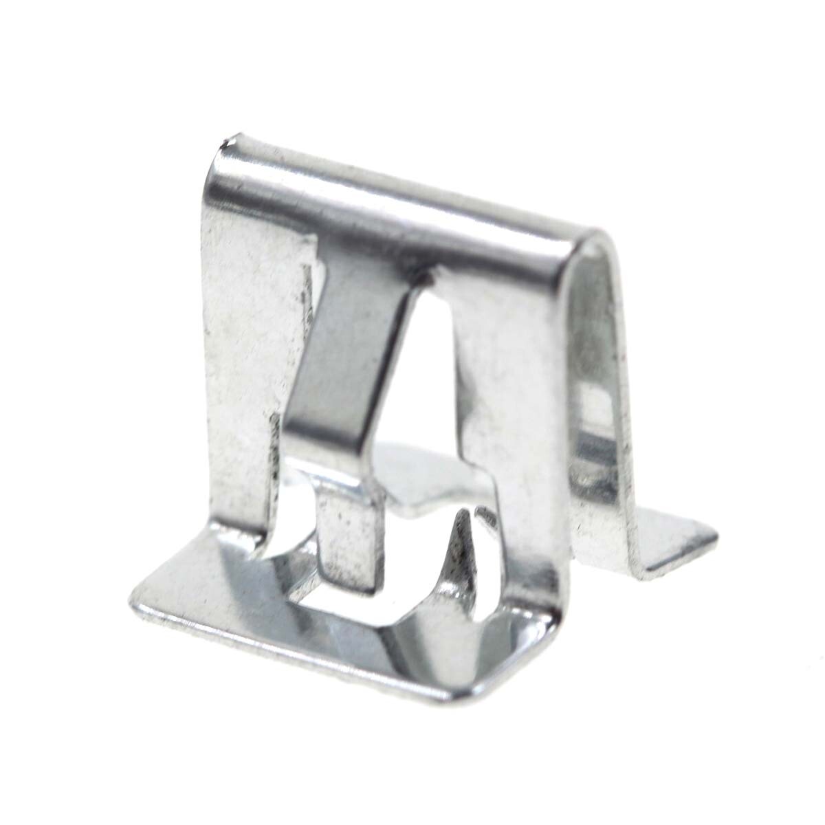 25pc Metal Fastener Clips 1/2" X 5/8" for GM Car Retainer Moulding Trim ...