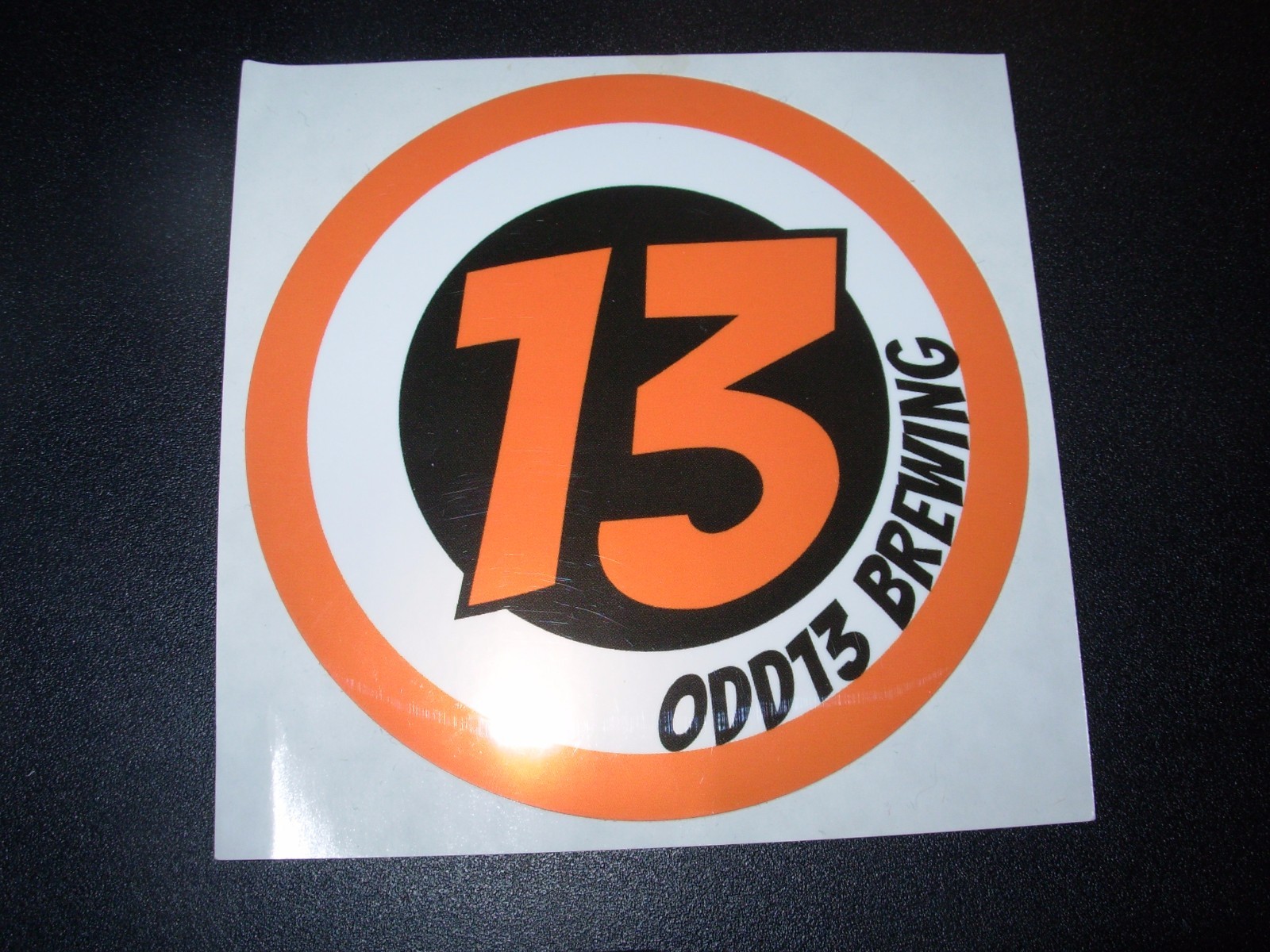 ODD13 odd 13 BREWING CO Codename Superfan Noob STICKER decal craft beer ...