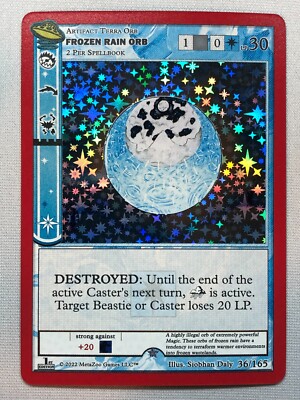 MetaZoo UFO: First Edition Frozen Rain Orb 036/165 Holo NM/M | eBay