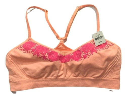 Victorias Secret PINK Unlined Racerback Lounge Bralette Bra Small Light ...