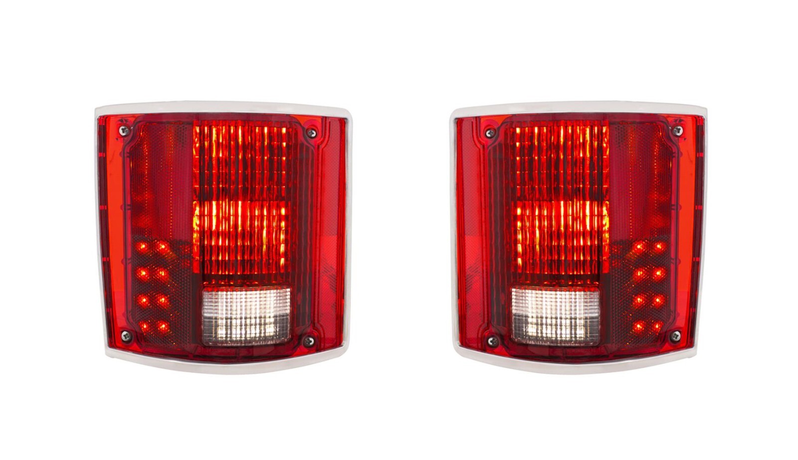 73-87 CHEVY GMC TRUCK C10 C15 C20 K10 K20 SEQUENTIAL LED TAIL LIGHTS w ...