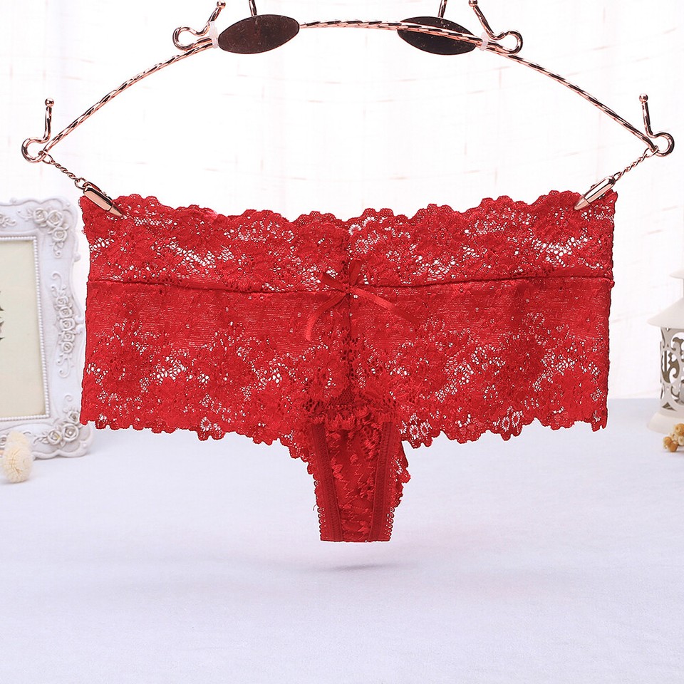 Women's Sexy-Lingerie Babydoll G-string Sleepwear Underwear Lace Dress ...