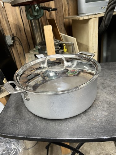Vtg All-Clad Metalcrafters Master Chef 506 Dutch Oven Stockpot 5 Qt ...