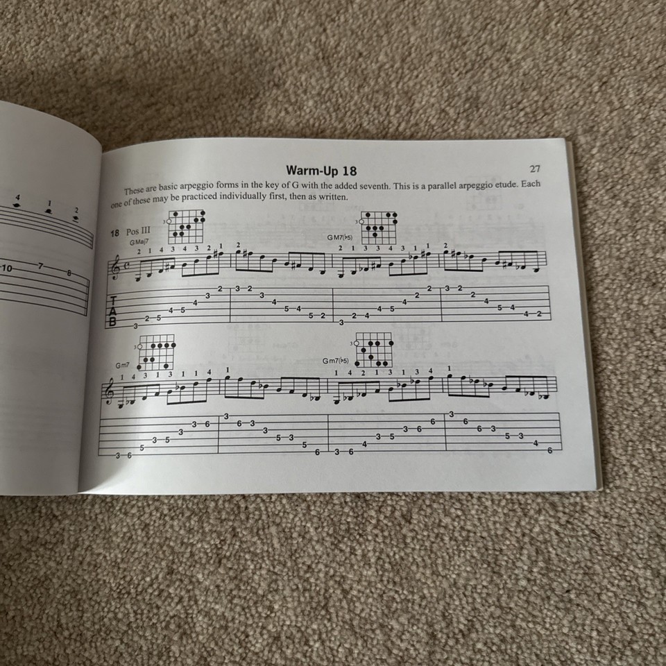 Jazz Warm-Ups for Guitar by Michael Anthony (2006, Book, Other ...