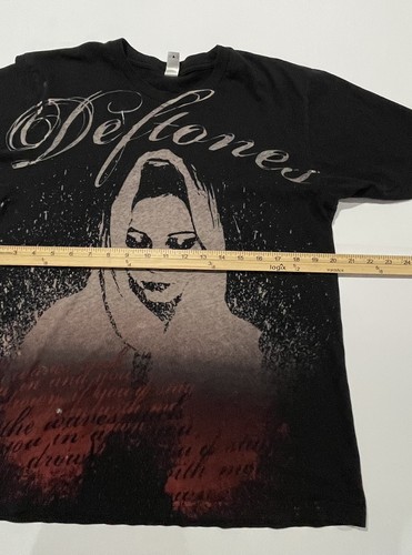 Deftones Concert Shirt Black Shirt Size L Next Level RARE | eBay