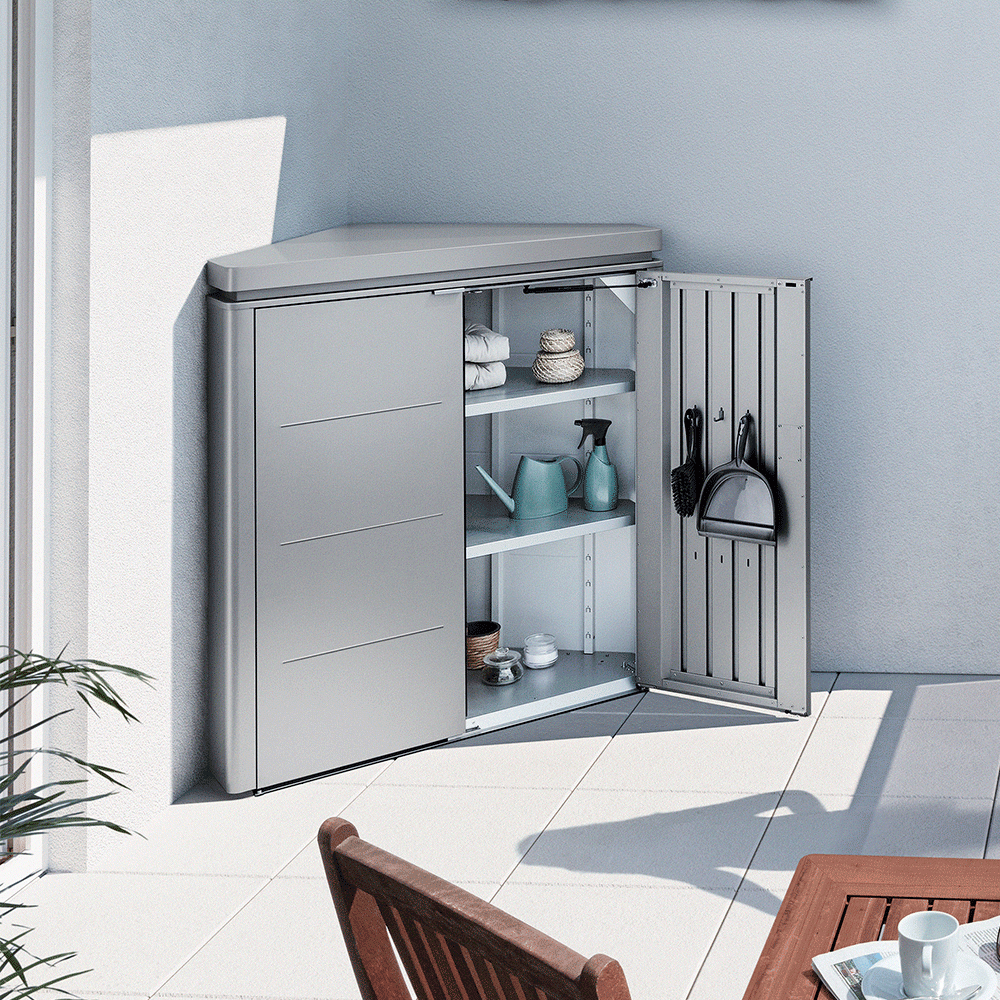 Metal Corner Cabinet