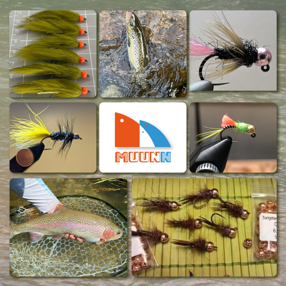 MUUNN 200 Tungsten Faceted Slotted Beads Assortment for Fly Tying | eBay