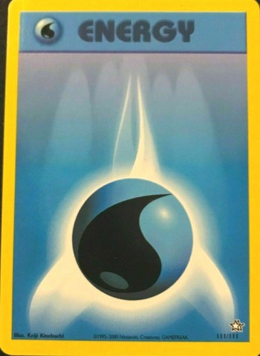 Pokemon TCG Card 1995-2000 Water Energy - 111/111 | eBay