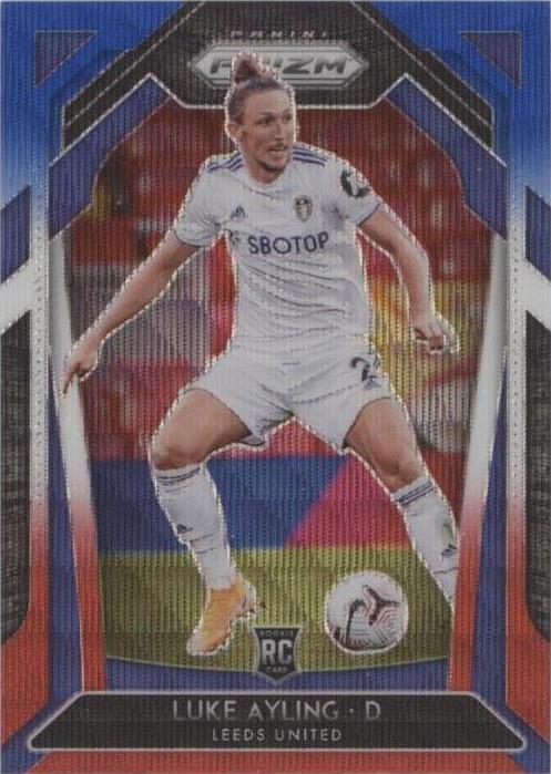 2020-21 Panini Prizm Premier League - Luke Ayling #199 Red White & Blue ...