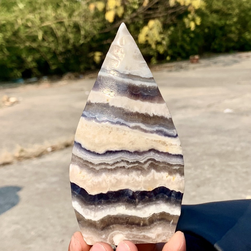 251G Natural Blue Rainbow Fluorite Crystal Water Drop Stone Specimen | eBay