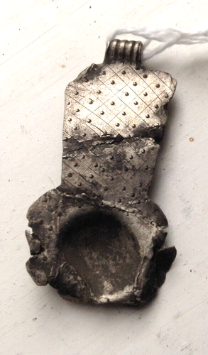 Ancient Roman Silver Spoon Pendant 2nd-4th Century | eBay