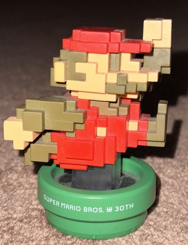 Amiibo Super Mario Bros. 30th Anniversary 8 Bit Classic Colors Figurine ...