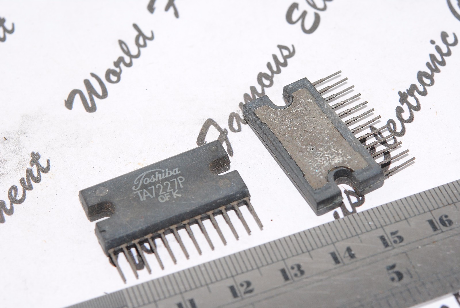 1pcs - TOSHIBA TA7227P Integrated Circuit (IC) - Genuine | eBay