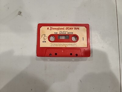 1975 A Disneyland Story Tape Walt Disney's The Jungle Book Cassette | eBay
