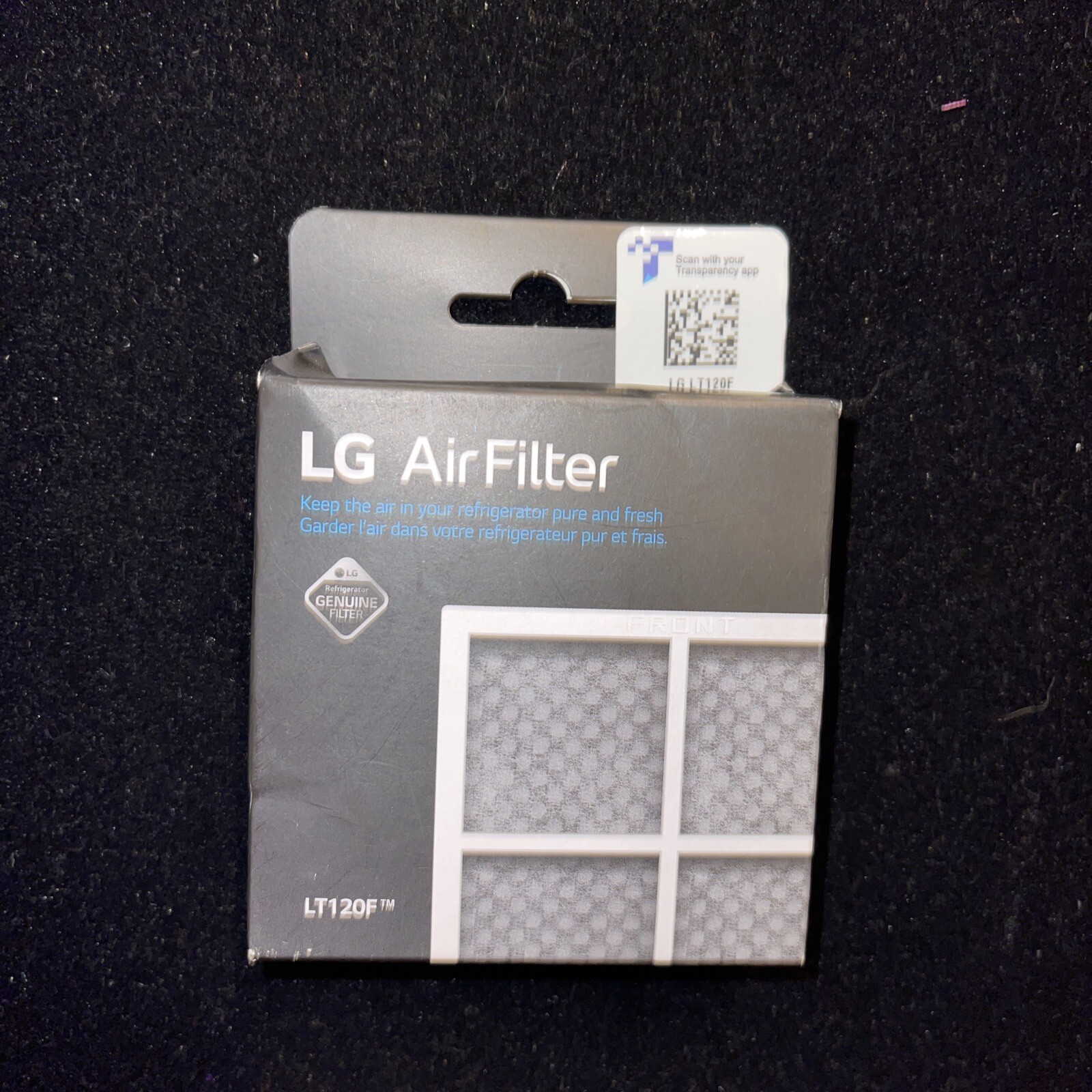 LG LT120 Replacement Air Filter for LG Refrigerators-White NEW ...