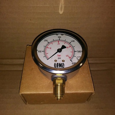 LENZ BSPG1/4B-AFC-600-25 Gauge-New In Box | eBay