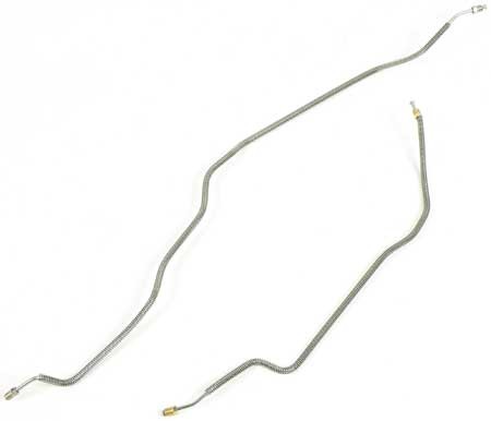 1974 Nova/X-Body Rear Axle Brake Lines Stainless Steel | eBay