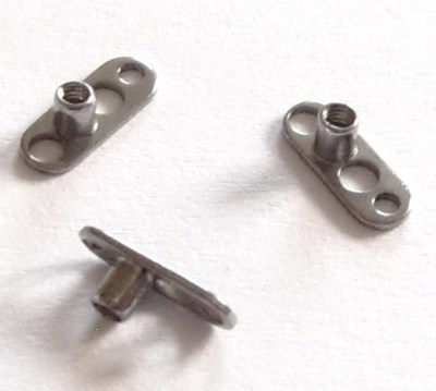 Dermal Anchor TITAN Hautanker Piercing Stecker Implantat STUDIO - WARE ...