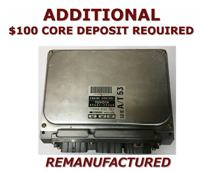 REMAN 95 96 97 Lexus SC300 Engine Computer ECM ECU PCM 89661-24460 ...