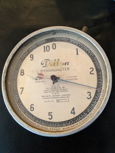 Dillon Dynamometer Capacity 1000 Lbs 5 Pound Divisions Crane Scale | eBay