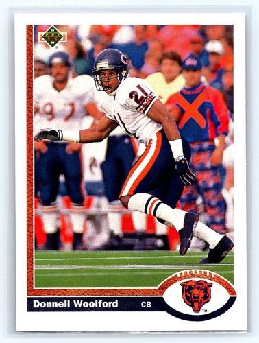 1991 Upper Deck #505 Donnell Woolford Football Chicago Bears | eBay