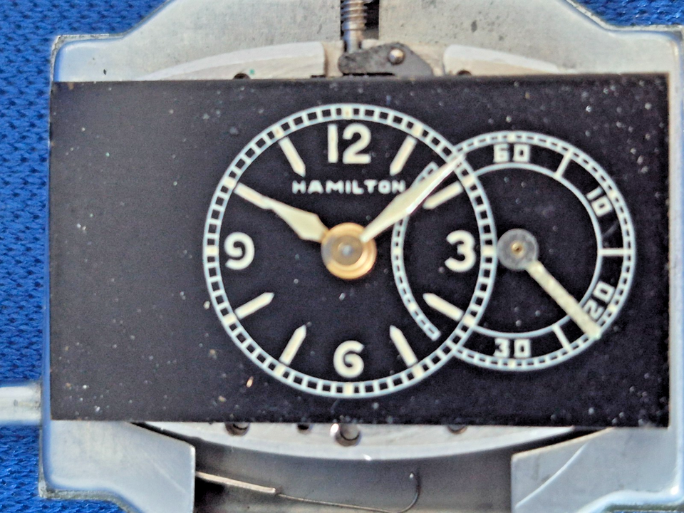 Circa 1935 WWII Hamilton "Bomb/ Gun Timer" Military Watch 19J 982 mvmt ...