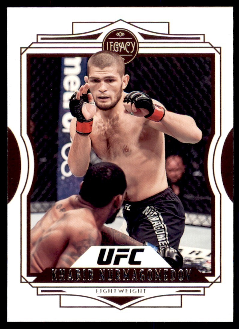 KHABIB NURMAGOMEDOV 2021 Panini Chronicles UFC Legacy Card #42 | eBay