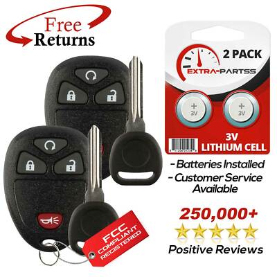 2 For 2006 2007 2008 2009 2010 2011 Chevrolet HHR Keyless Entry Remote ...