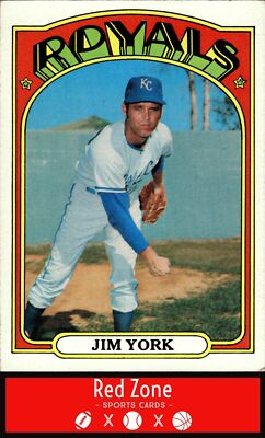 1972 Topps - #68 Jim York EX. | eBay