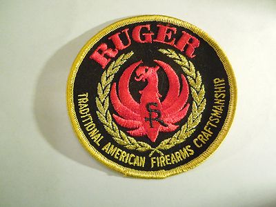 Vintage Ruger Traditional American Firearms Craftsmanship Logo Round ...