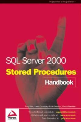 SQL Server 2000 Stored Procedure Handbook - Paperback By Tony Bain - GOOD 9781861008251| eBay